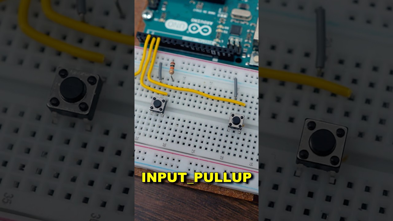 How to Connect Buttons to Arduino | Pull-Down, Pull-Up, and INPUT_PULLUP!