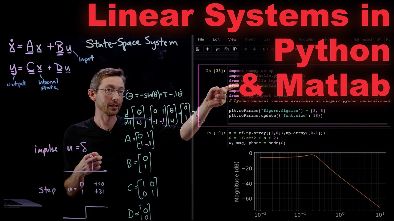 Forced Systems of Differential Equations in Matlab and Python