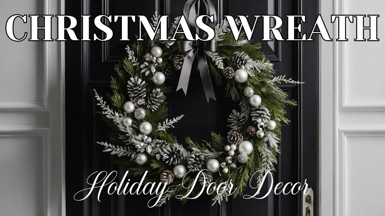 Top 10 Amazing Front Door Christmas Wreath Ideas to Wow Your Guests