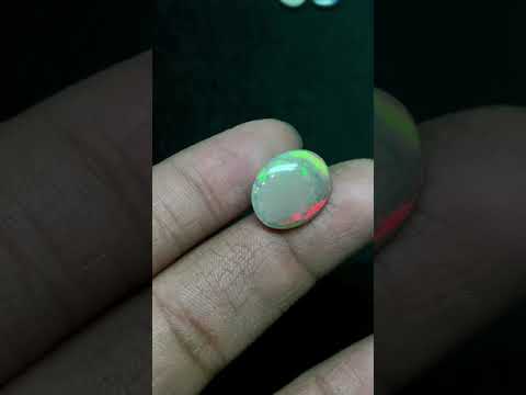 5.00 cts full Honeycomb pattern Ethiopian opal 13.5x16 MM