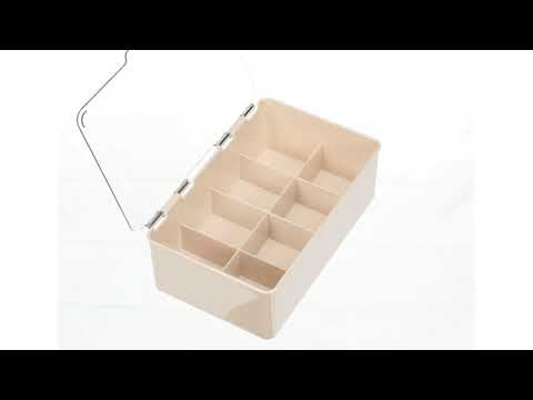 Plastic Kitchen Tea Bag Organizer Storage Box - mDesign