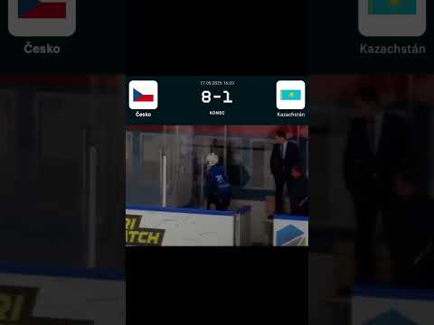 Česko vs. Kazachstán - Mistroství světa v hokeji