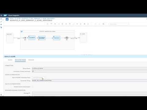 Azure Service Bus to SAP Integration using Advantco's Azure adapter