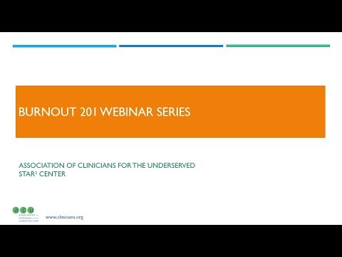 STAR² Center - Burnout 201 - Session 6