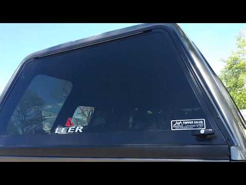 Leer 122 truck topper