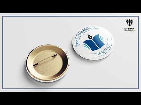How to Make - School Badge Design | In Coreldraw - with - Photoshop
