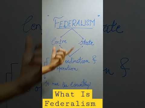 What Is Federalism ? Concept With Explanation #indianpolity #revision4exams