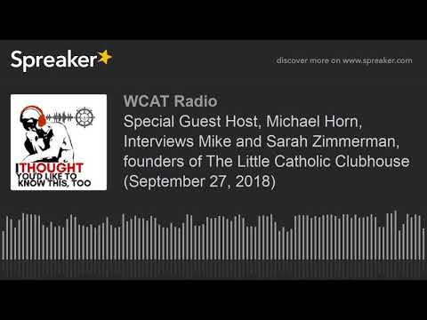 Little Catholic Clubhouse on WCAT Radio – Little Catholic Clubhouse