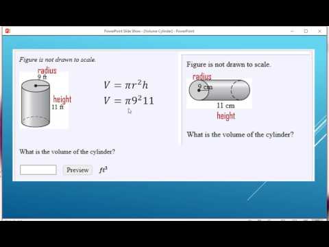 Cylinder Volume