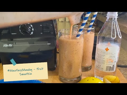 Parker's Smoothie - #MeatlessMonday - Chef Lisa Schoen