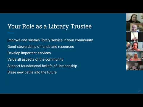 Trustee Training: Elements of a Good Director's Report