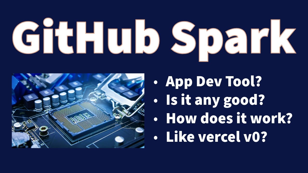 Github Spark tutorial walkthrough of GitHub Spark Features, the next AI for writing applications?