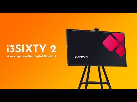 i3SIXTY 2 43” 4K Digital Flipchart Display | Lomax