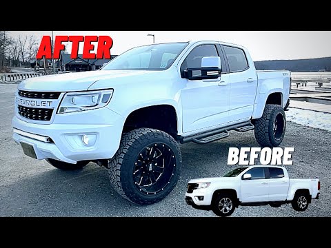 BUILDING A CHEVY COLORADO ON 33s + 6 INCHES LIFT IN 10 MIN!