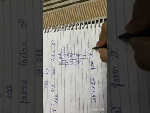 can you tell how many factors 288 hasโ๐ง๐ค#shorts#shorts