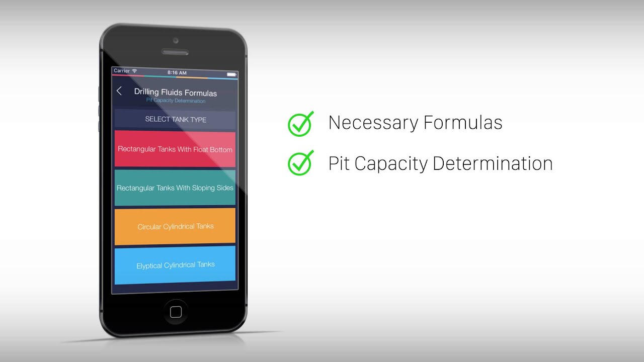 Drilling Fluids Formulas App