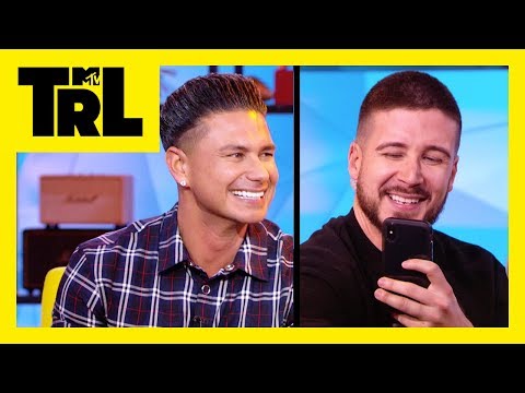 How Well Do Vinny and Pauly D Know Each Other? | Pop Quiz | TRL