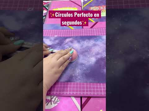 Círculos perfectos en papel súper fácil #manualidades #journaling #artjournal