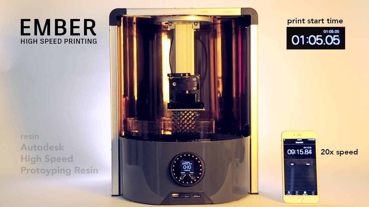 High Speed Printing on Ember (20x speed)