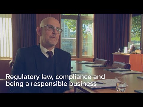 Regulatory law, compliance and being a responsible business in the chemicals sector