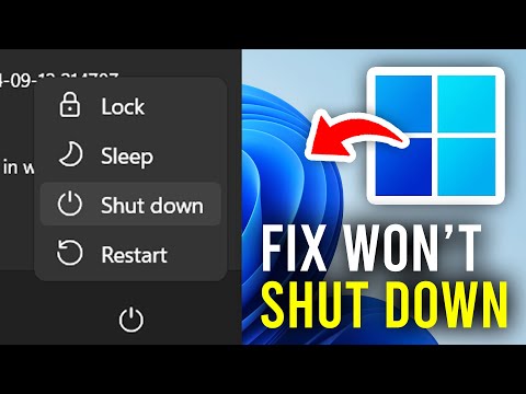 How To Fix Windows PC & Laptop Won't Shut Down (10 & 11) - Full Guide