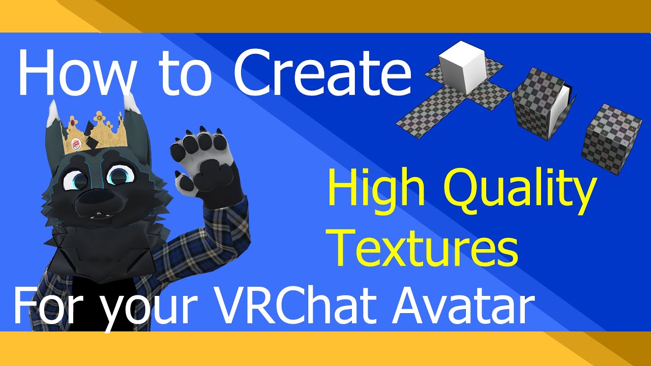 How to Create Higher Quality Textures for your VRChat Avatar Tutorial