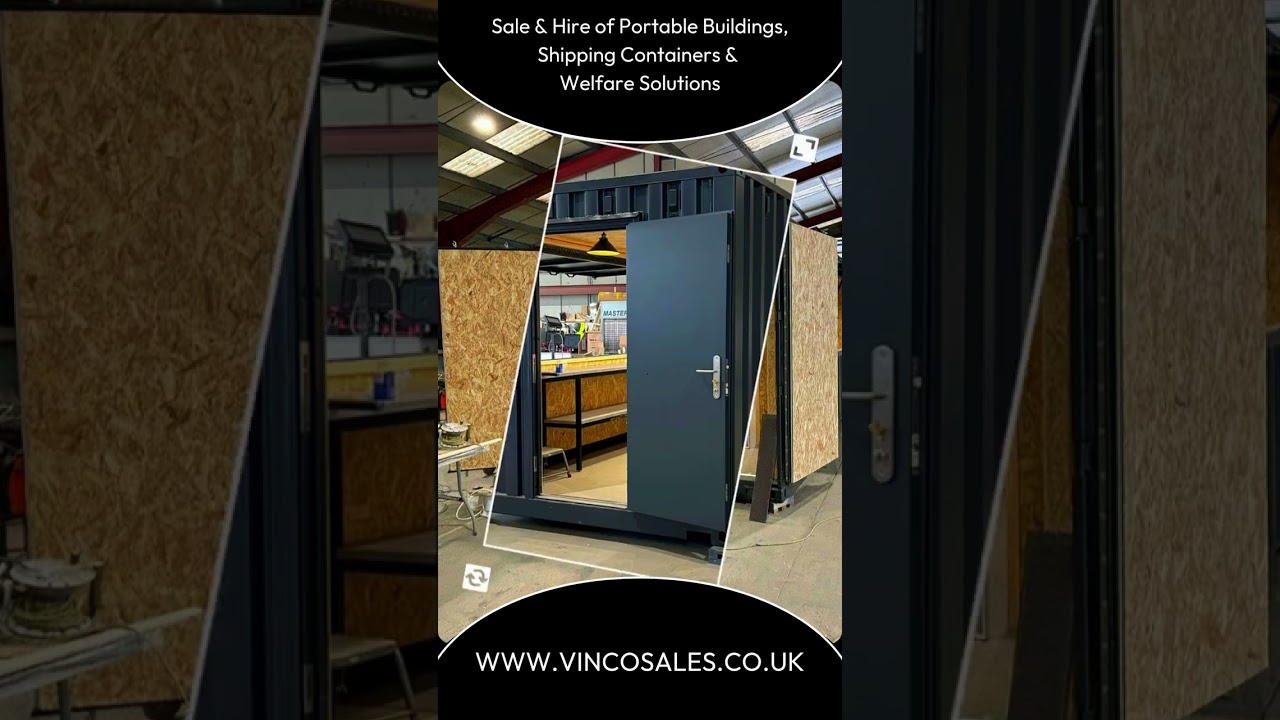 Outdoor Bar in a 20ft Container | Built by Vinco Sales Ltd