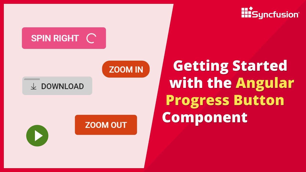 Getting Started with the Angular Progress Button Component