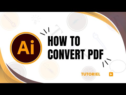 How to convert PDF file to adobe Illustrator