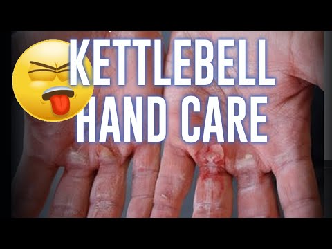 Kettlebell Hands and Kettlebell Hand Care | Cutting Off My Calluses from Kettlebell Training