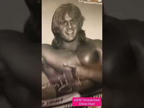 AEW Unmatched Wave 6: Owen Hart figure