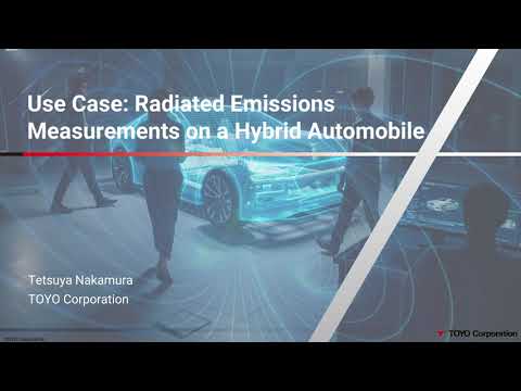 Radiated Emissions Measurements on a Hybrid Vehicle