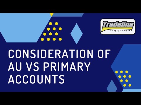 Authorized User vs. Primary Accounts - Credit Countdown