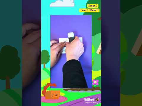 Making a Word Booklet Using W Words EdShed Phonics & Spelling #spelling #education #phonics