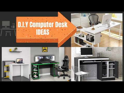 DIY 27 COMPUTER DESK IDEAS