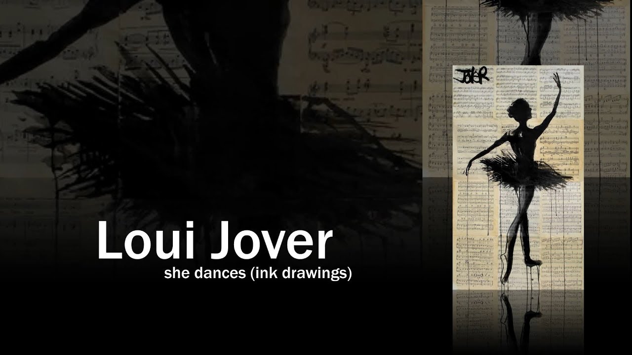 Loui Jover - she dances | la danseuse et son art (ink drawings)