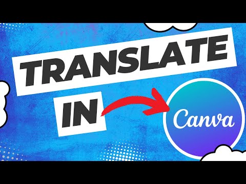 How to use translate in Canva