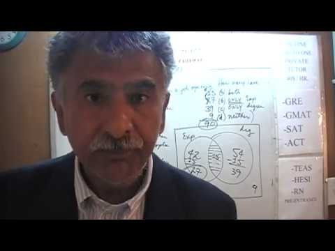 GRE Math Third Edition p300 Day 3092 Official Guide Online Prep Tutor GMAT SAT Venn Diagram 2/5
