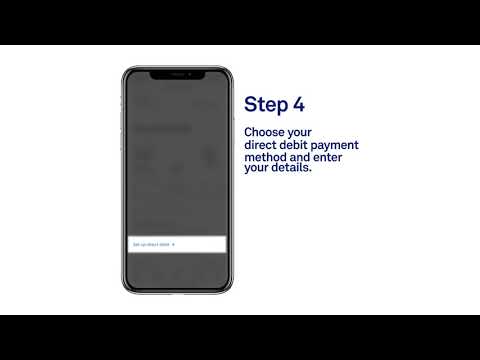 Setup Direct Debit on the My Telstra app.