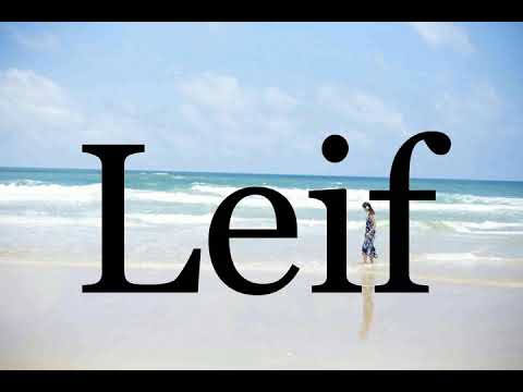 How To Pronounce Leif๐๐๐๐๐๐Pronunciation Of Leif