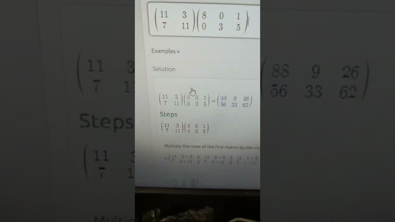 Tech Tip: Solving Matrices! #shorts