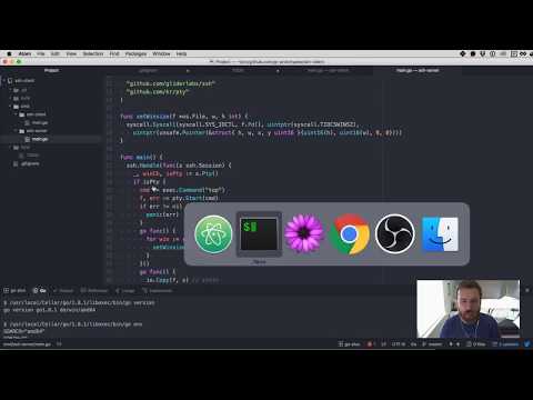SSH port forwarding client in Golang