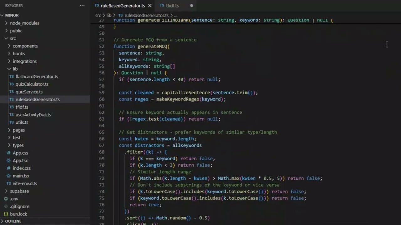 A Digital PDF To Interactive Learning Platform for Student Self Study demo video