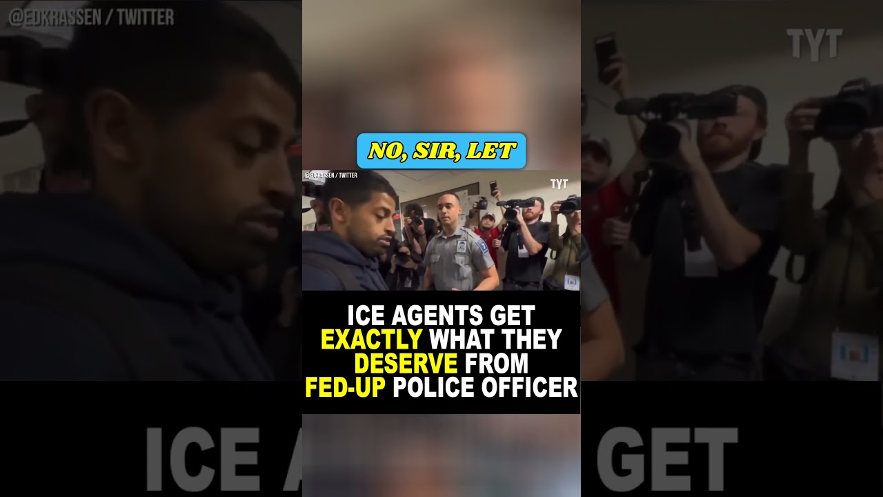 Pissed-Off Cop Tears ICE Agents to Shreds