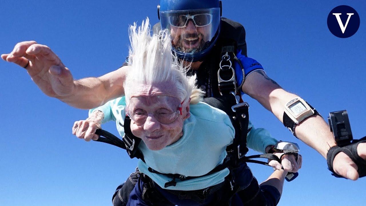 104 Year Old Woman Known For Record Breaking Skydive Passes Away La