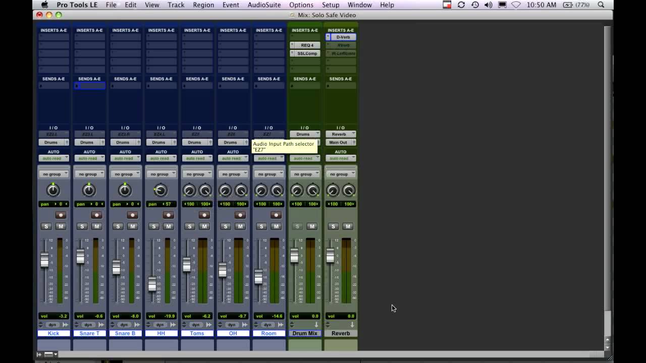 Solo Safe in Pro Tools - HomeStudioCorner.com