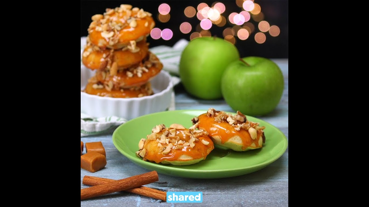 Caramel Apple Donuts
