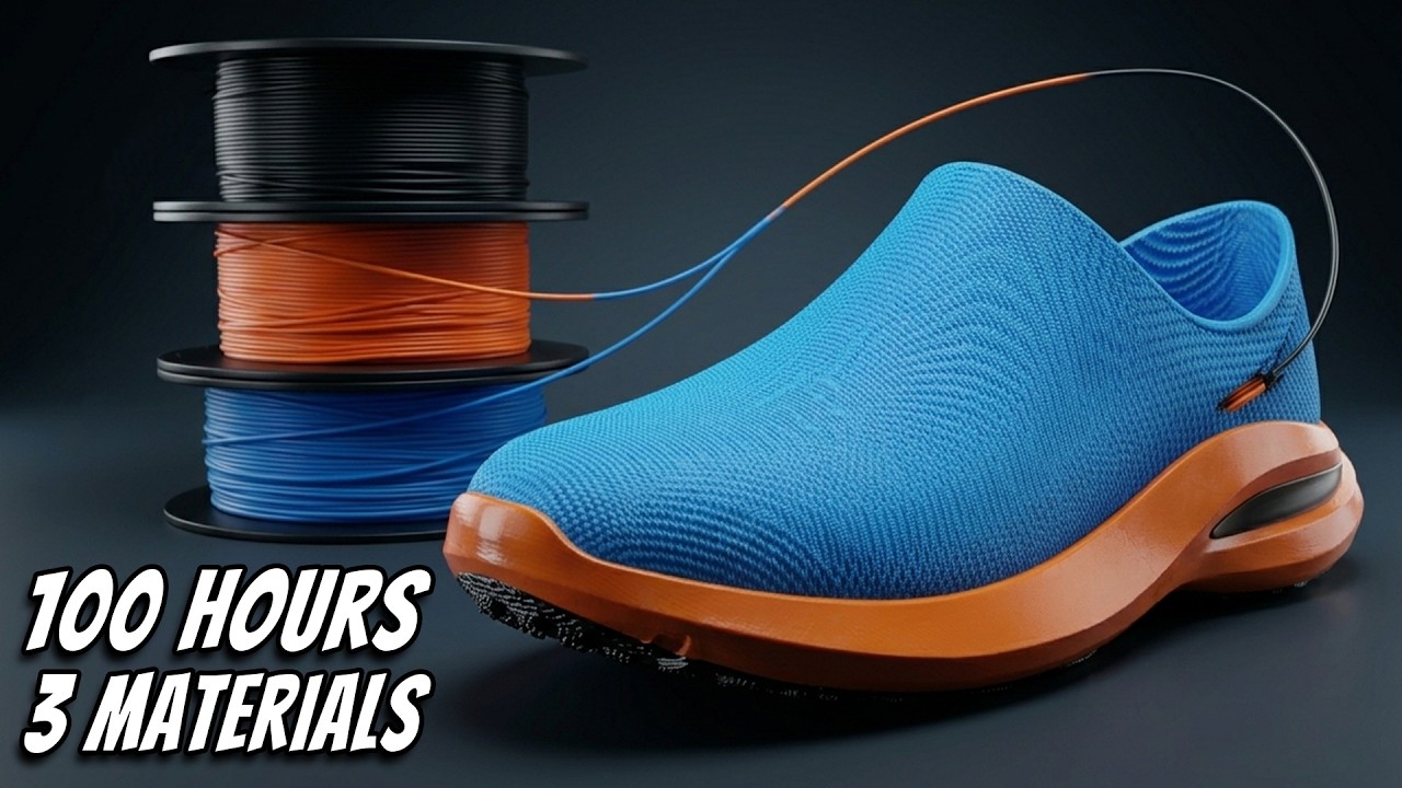 Multi-Filament 3D Printed Shoes — Did It Work?