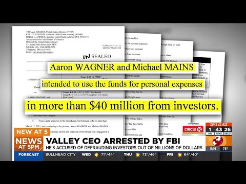 Arizona CEO accused of defrauding millions from investors