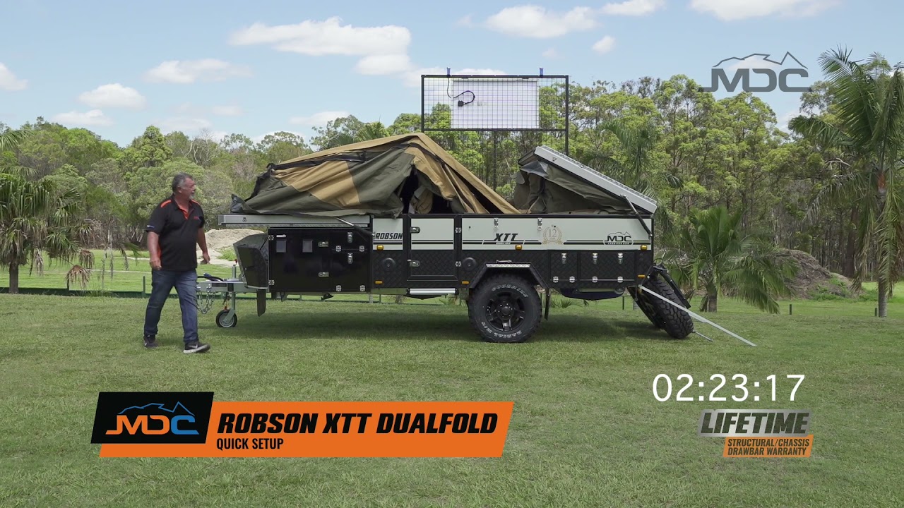 Robson XTT Dual Fold Pop-Up Camper Trailer